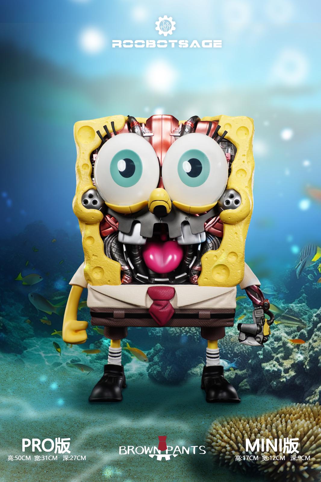 Mini & Pro Scale SpongeBob - SpongeBob SquarePants Resin Statue ...