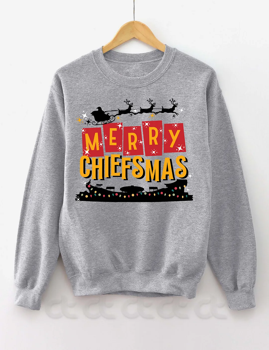 Kansas City Chiefs Merry Chiefsmas Sweatshirt