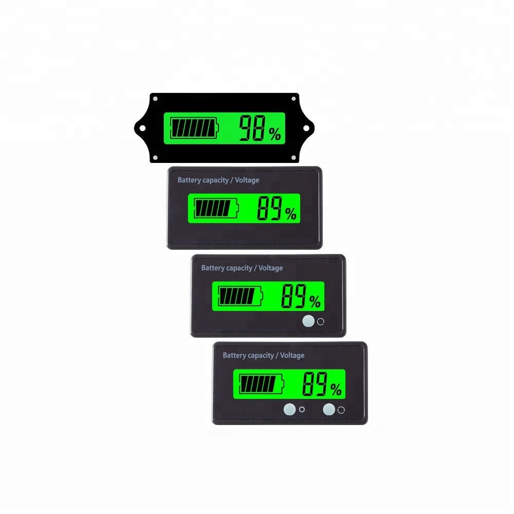 12V 24V 36V 48V Voltage Display Li Battery Lead-Acid Boat Battery ...