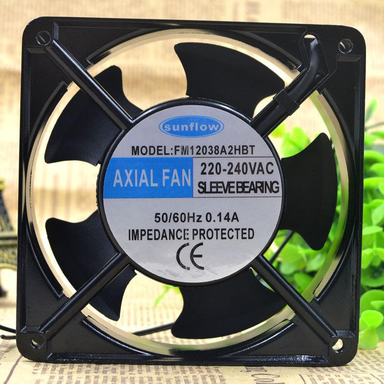 sunflow FM12038A2HSL 220V 0.14A 12CM 12038 axial cooling fan