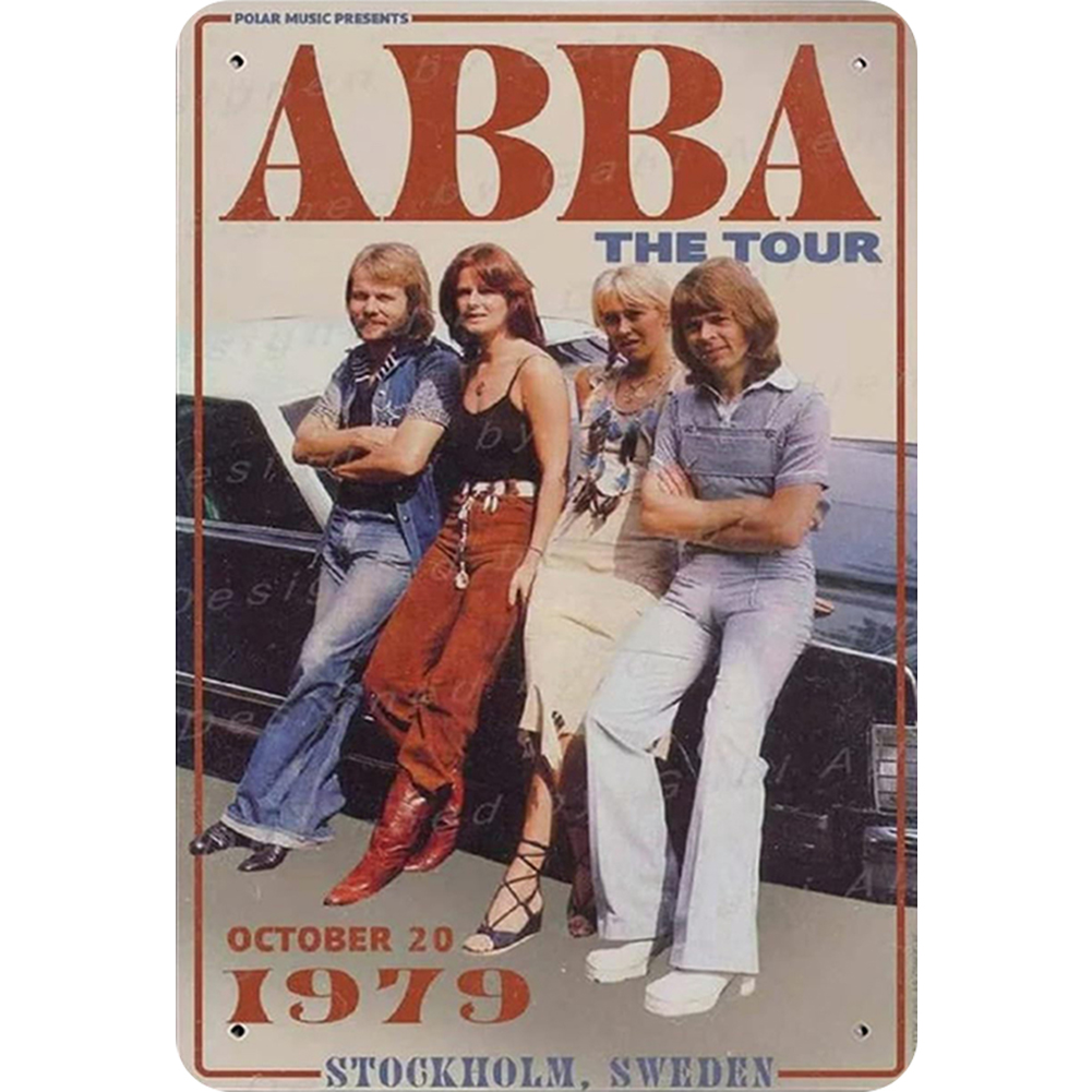 ABBA - Vintage Metal Signs - 20*30cm/30*40cm - Music