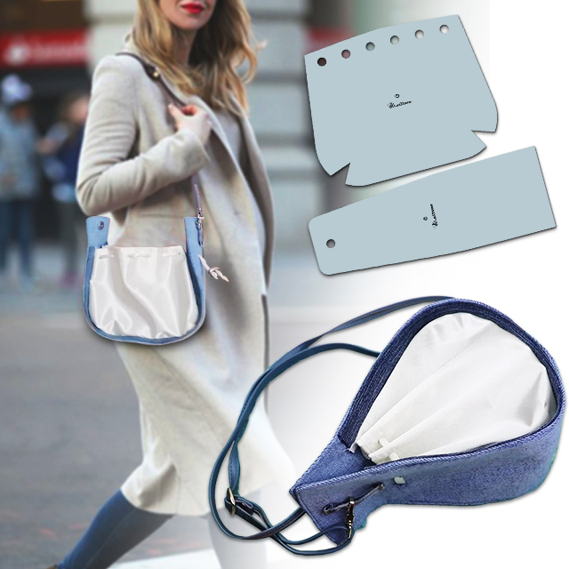 DIY Cute Crossbody Bag Template Set & With Instructions
