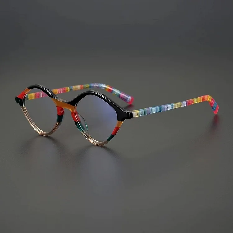 Retro acetate rhomboid frame women fashion alternative mainstream ...