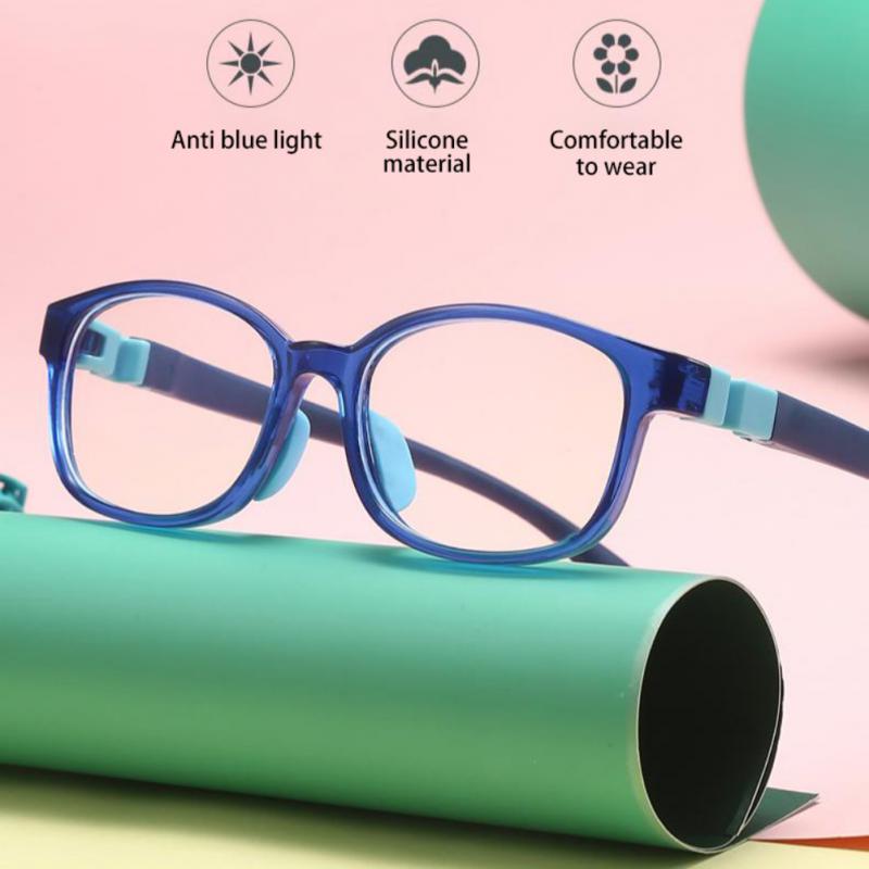 Blue Light Proof Eyewear Detachable Kids Eyeglasses Myopia Children ...
