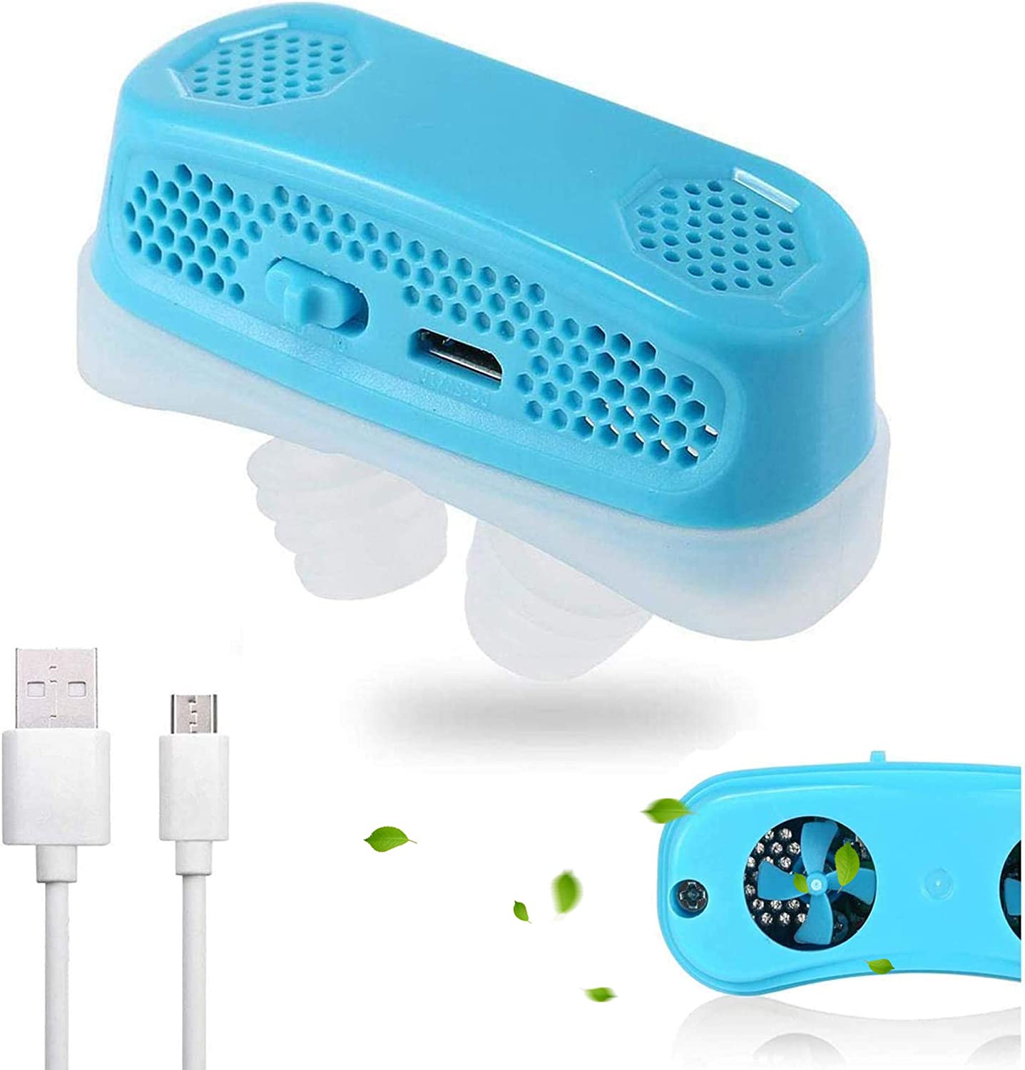 Maskless & Hoseless Micro Portable CPAP Sleep Apnea Anti Snore Machine