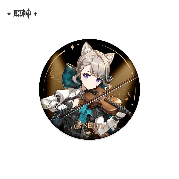 Genshin Impact Endless Music Series, Lynette, Navia Badge, Standee ...
