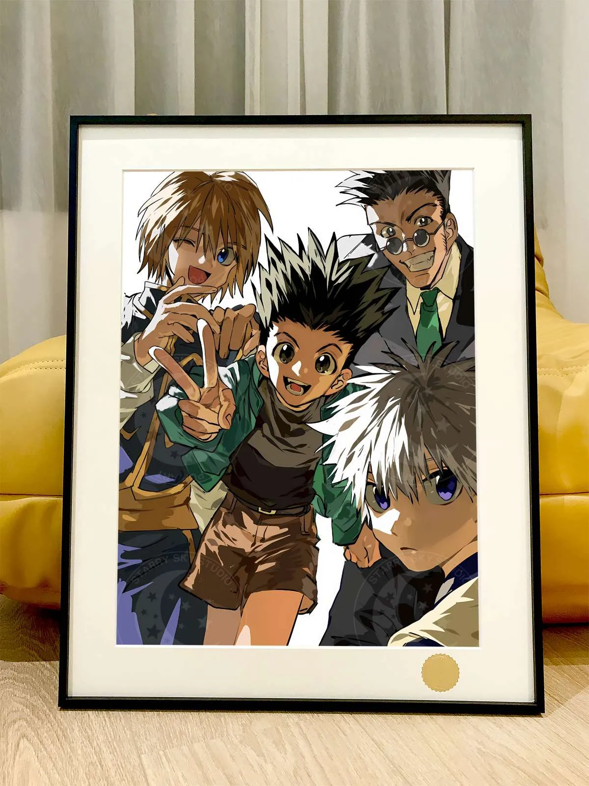 Protagonists Decorative Painting - HUNTER X HUNTER - Xingkong Studio