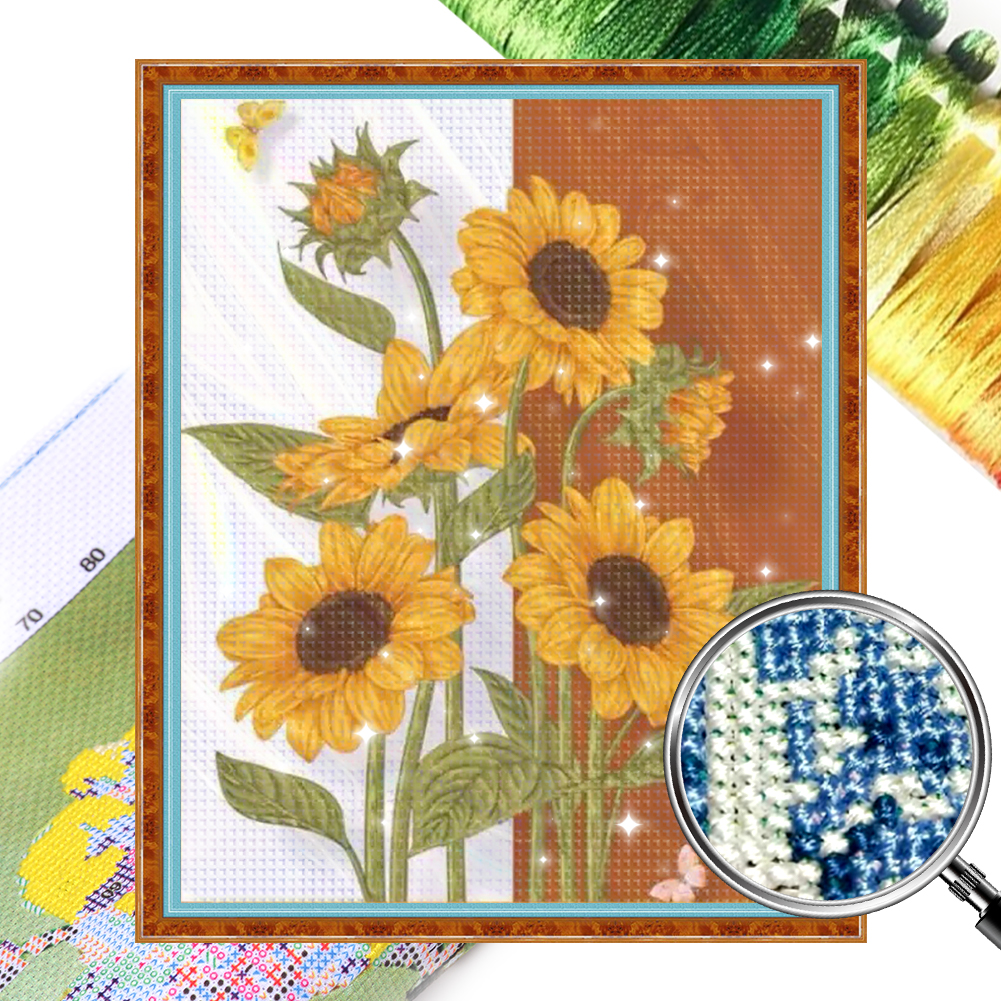 Silk Thread Cross Stitch