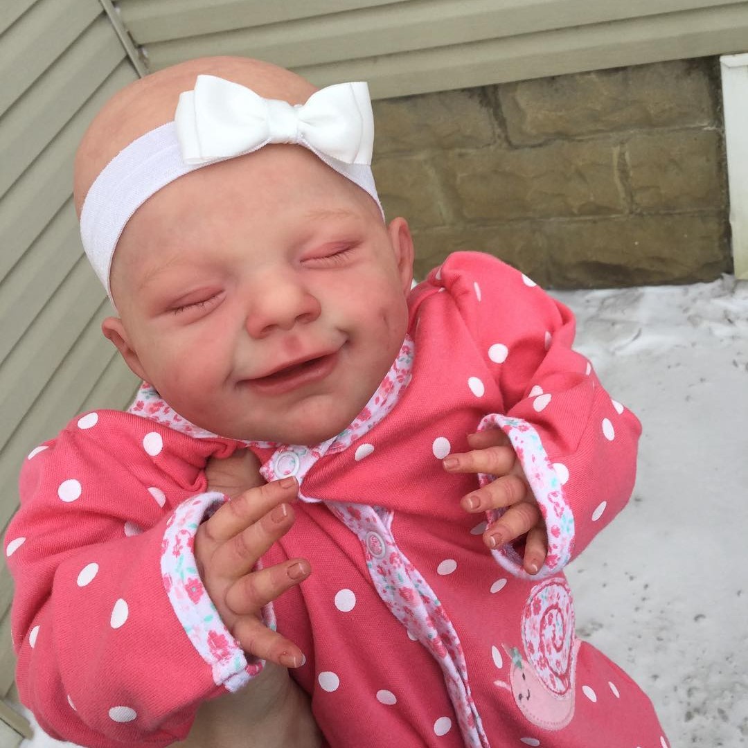 20'' Realistic Silicone Vinyl Reborn Baby Doll Girl Laylah Gifts For Kids