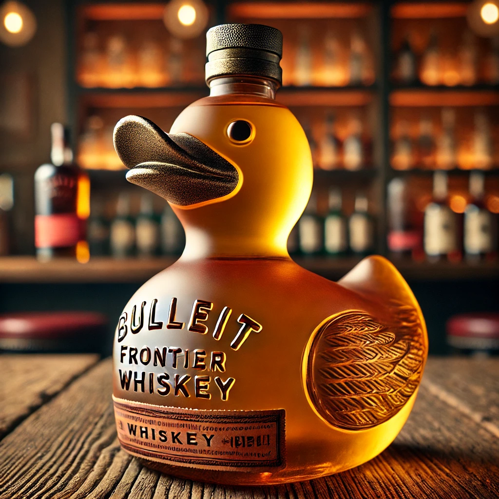 Funny Whiskey Duck Bottle（FREE SHIPPING）