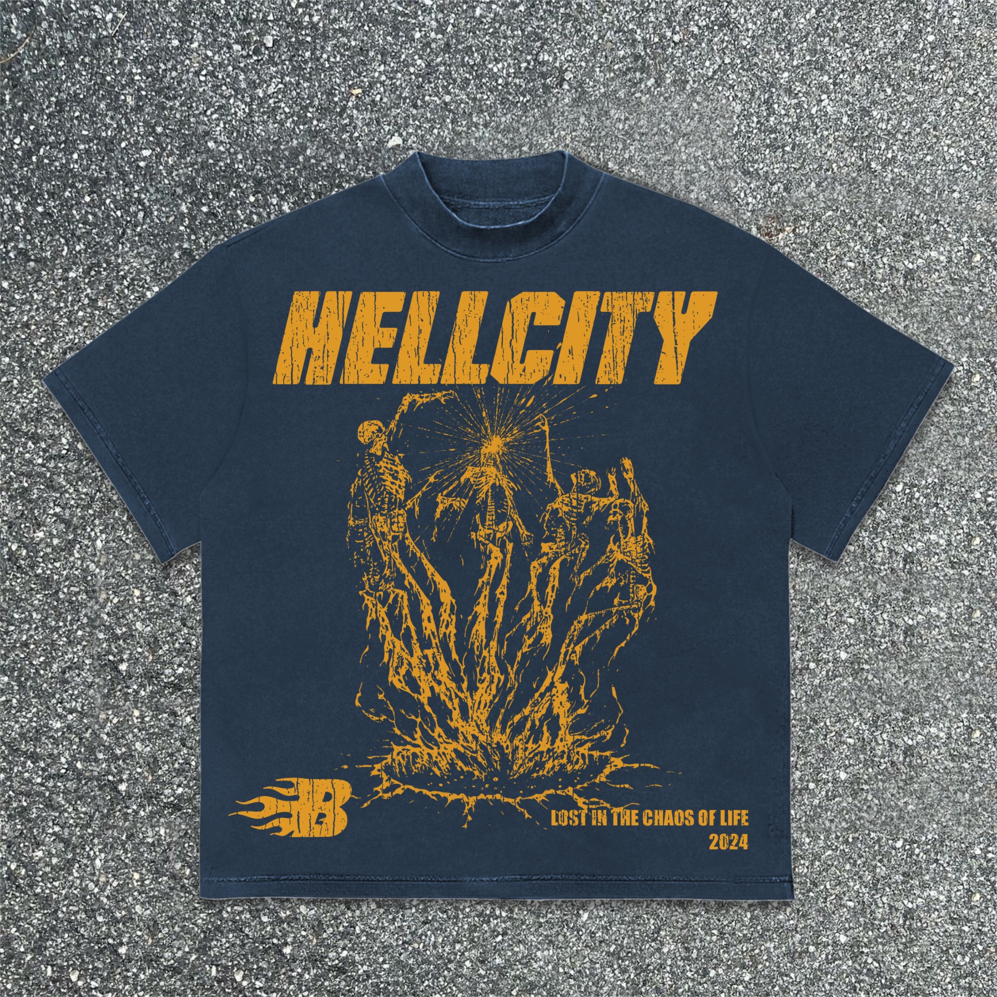 SOPULA - Trend Vintage Graphic Print Streetwear