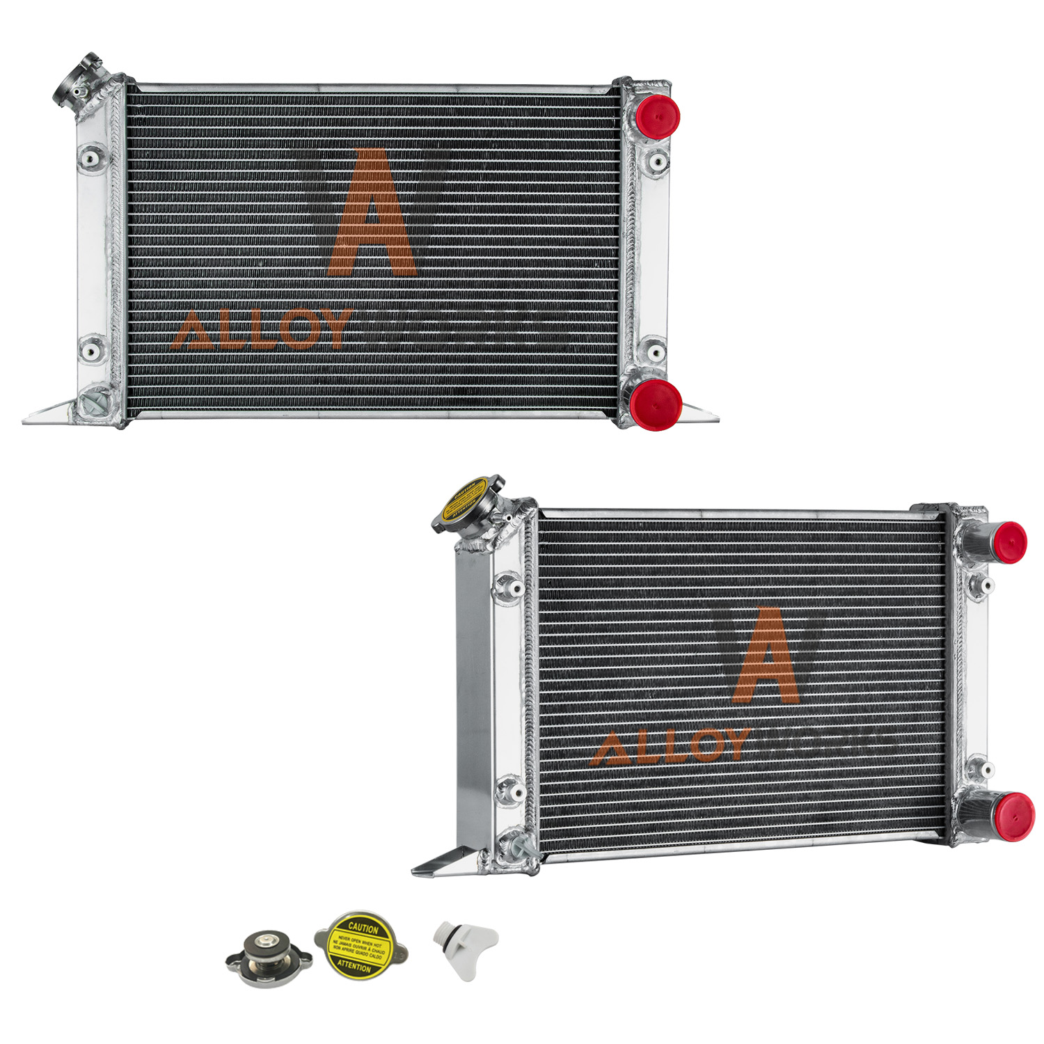 Alloyworks 3 Row Aluminum Radiator For VW Scirocco / Pro Stock Style ...