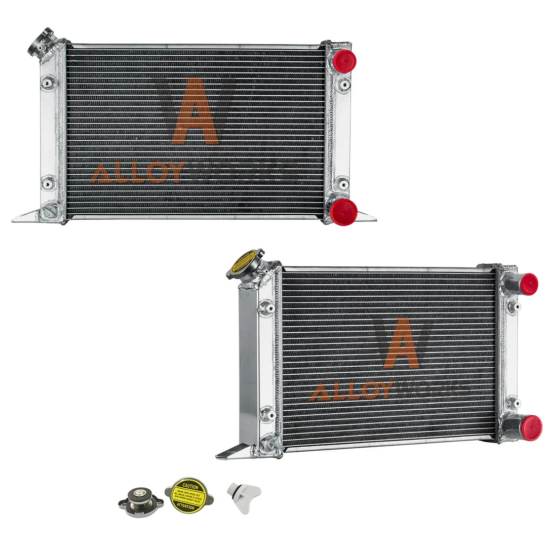 Alloyworks 3 Row Aluminum Radiator For VW Scirocco / Pro Stock Style ...
