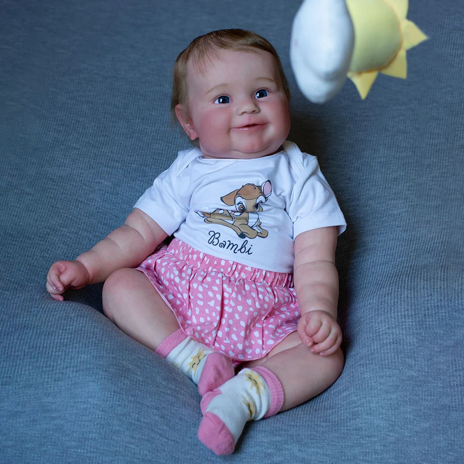 [Heartbeat & Coos] 20" Realistic Baby doll Reborn Toddlers Doll Girl ...