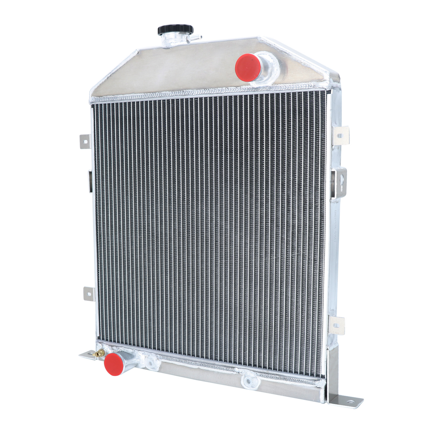 4 Row Aluminum Radiator for 1942-1948 1943 1945 47 Ford Coupe Ford ...