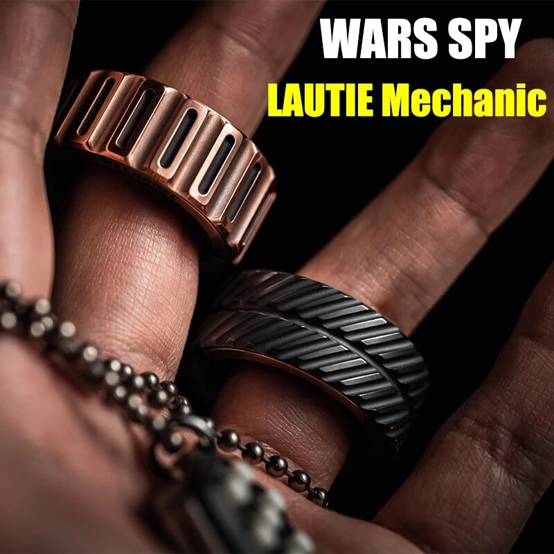 Lautie EDC Mechanic-H Ring Spinner, Mechanic-N Ring Spinner