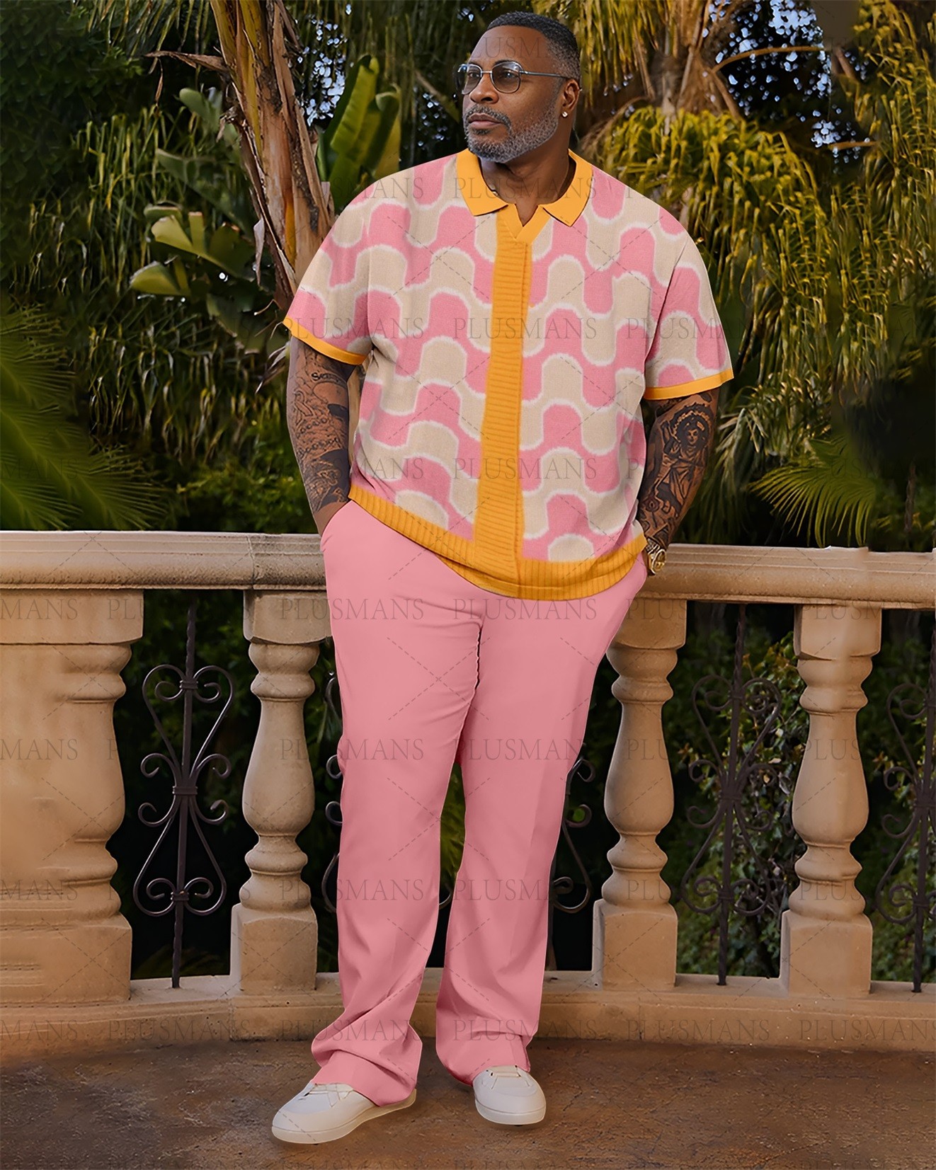 Short Sleeve Polo Walking Set