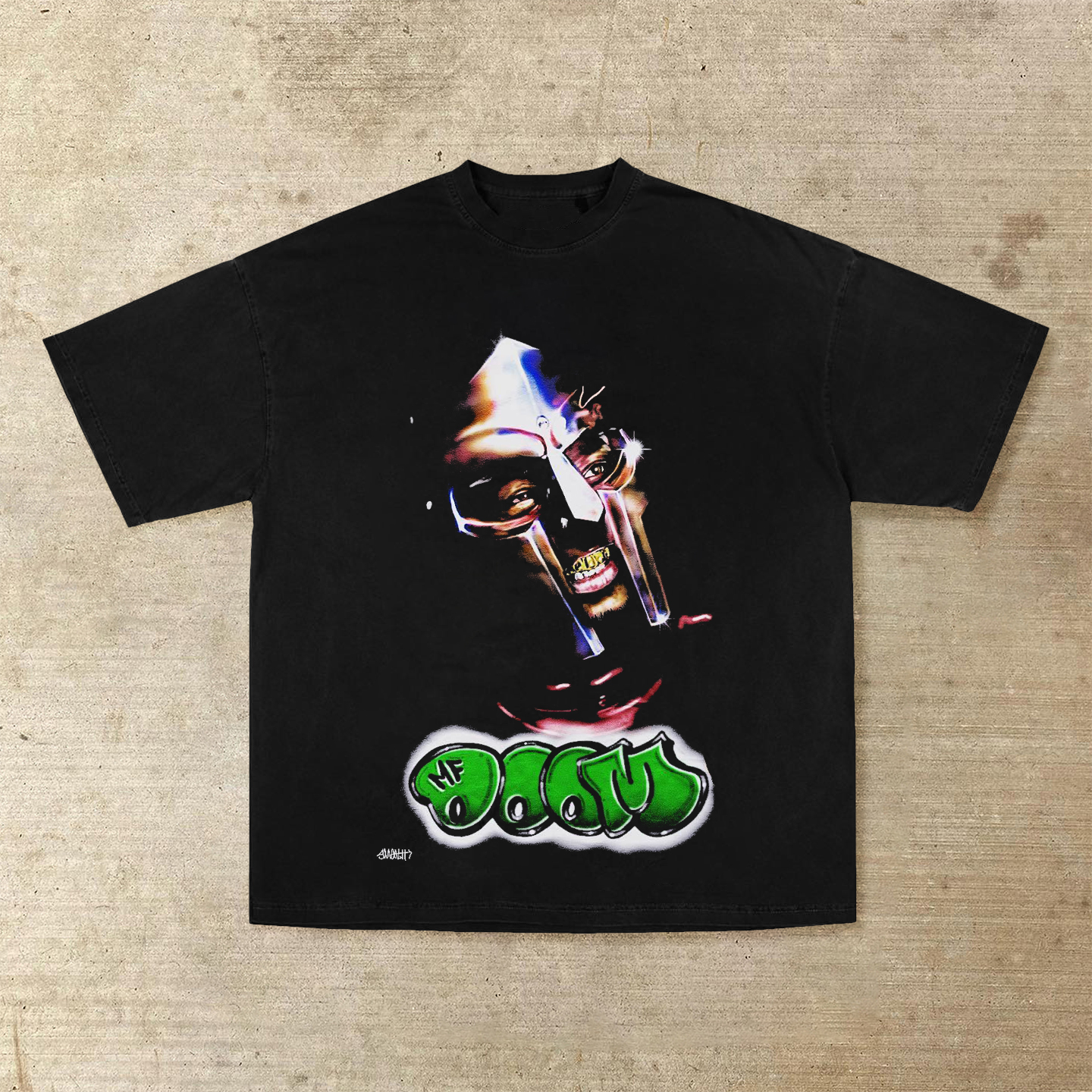 MF DOOM crew neck oversized T-shirt