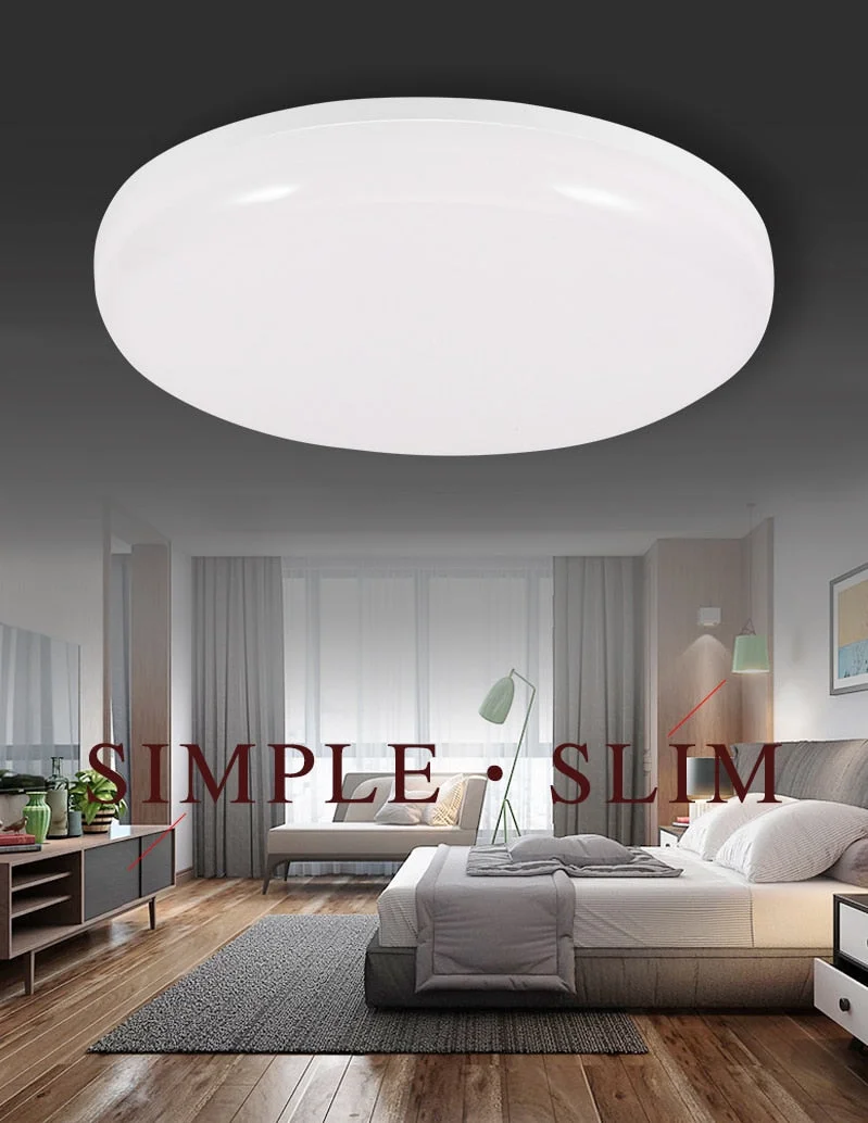 Modern LED Motion Sensor Ceiling Lamp 12W Led Ceiling Light Lighting ...