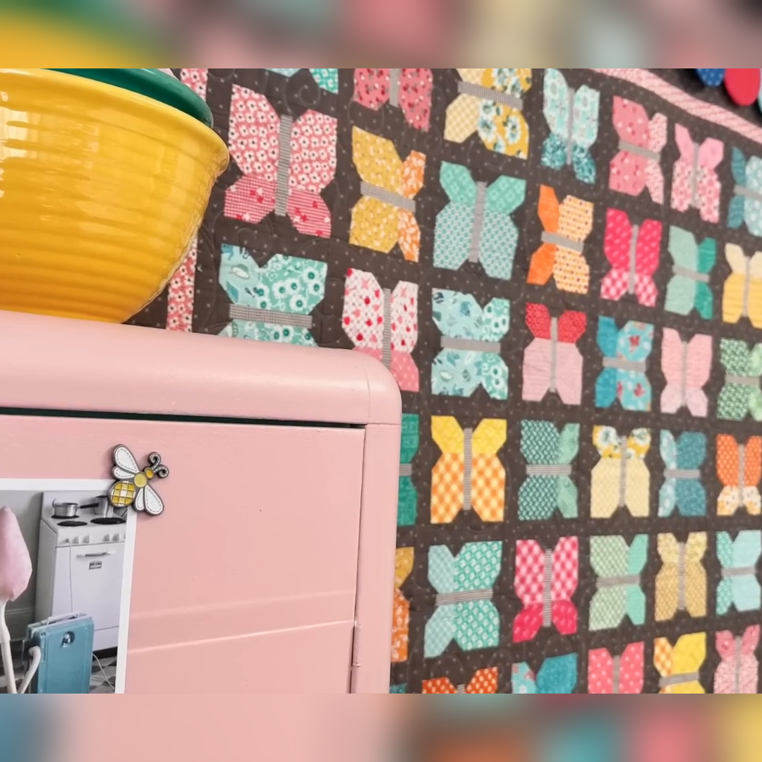 Butterfly Patchwork Sewing Template - With Instructions