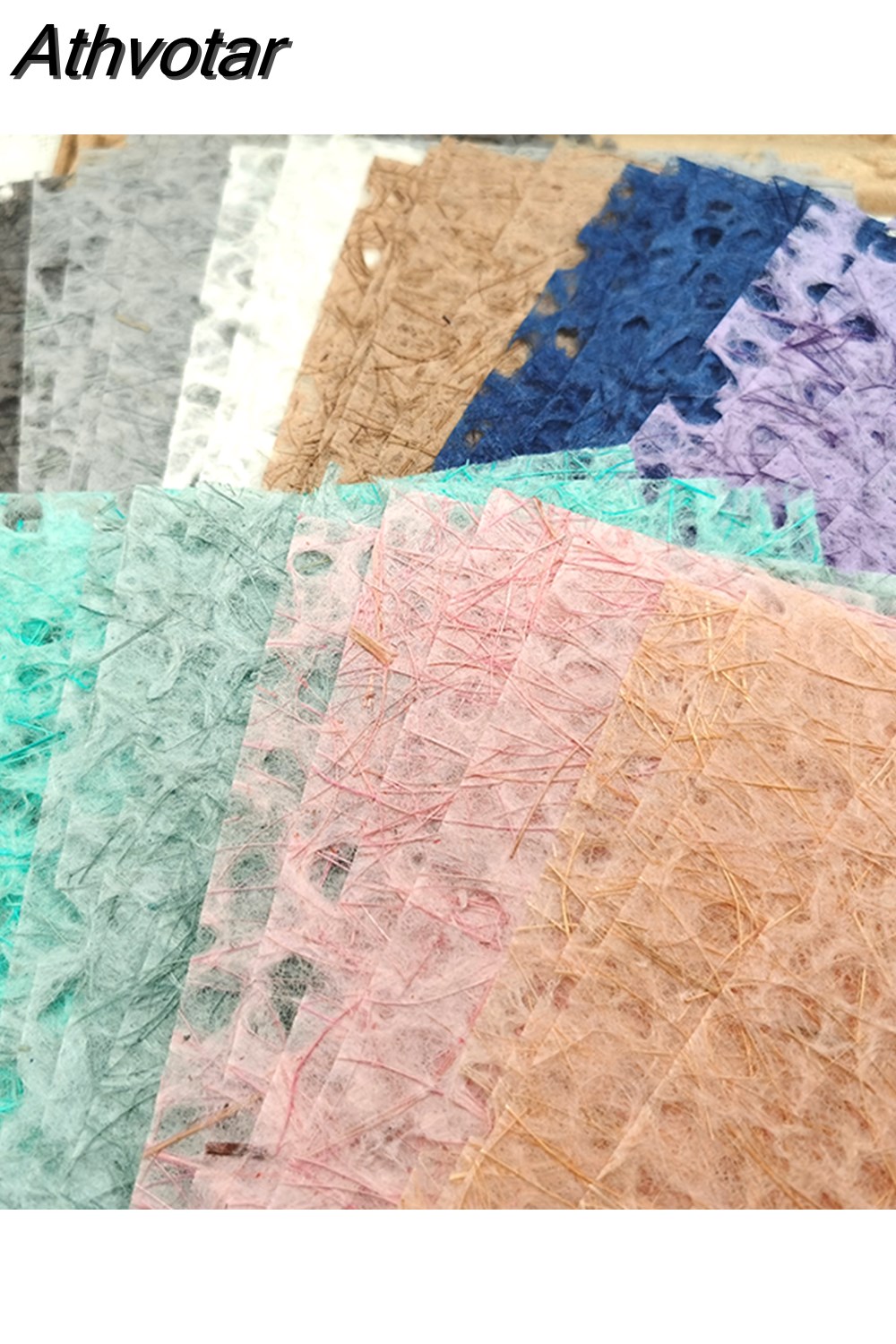 Athvotar A5 Waterfall Paper Multi color Hollow Art Paper Creation Hand ...