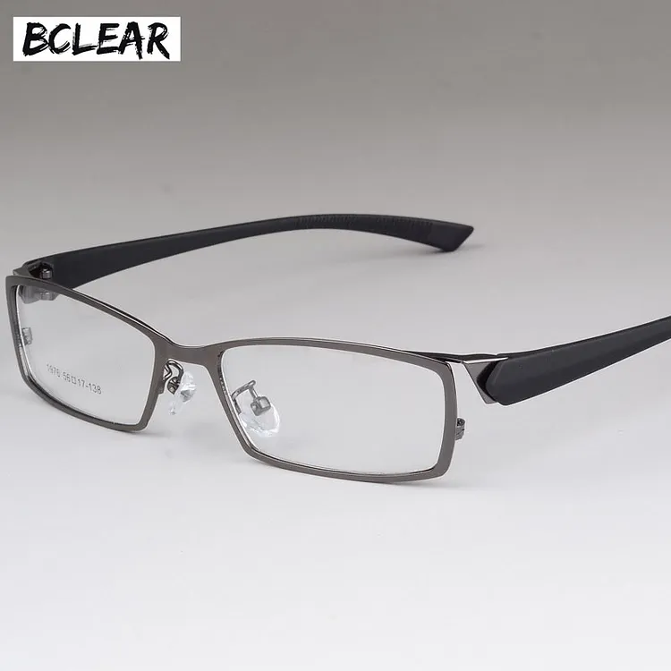 BCLEAR New Style Men Eyeglasses Frame High-end Business Male Eye Metal ...