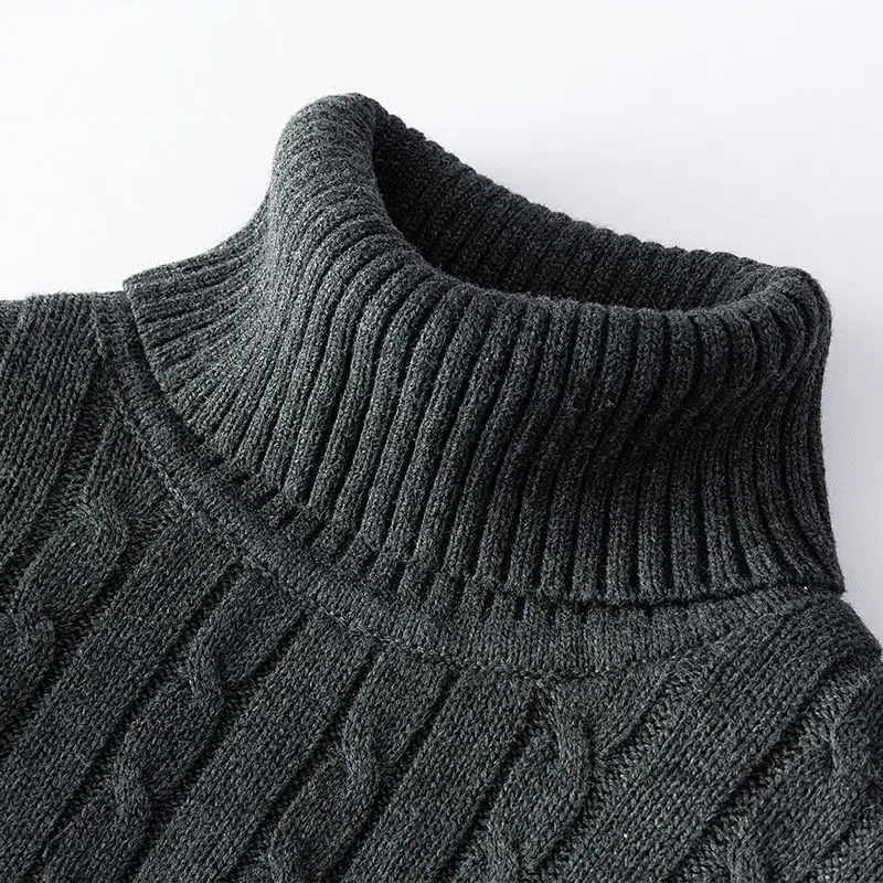 Pure Cotton Turtleneck Sweater