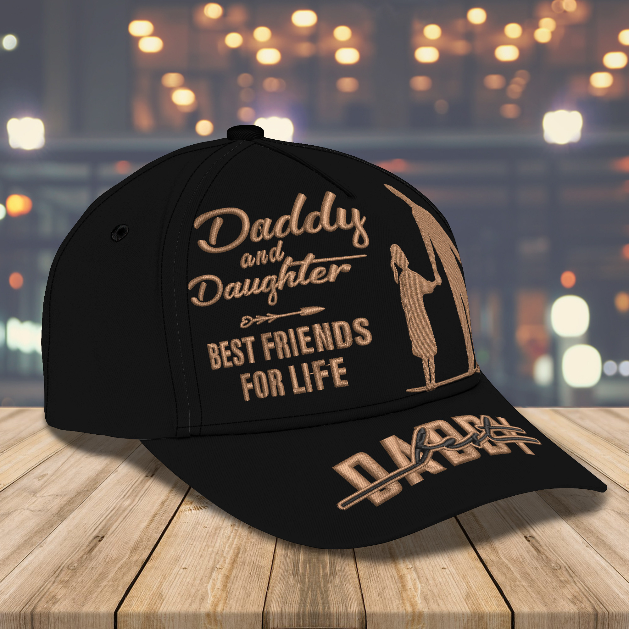 Embroidery Cap - Daddy And Daughter Best Friends For Life