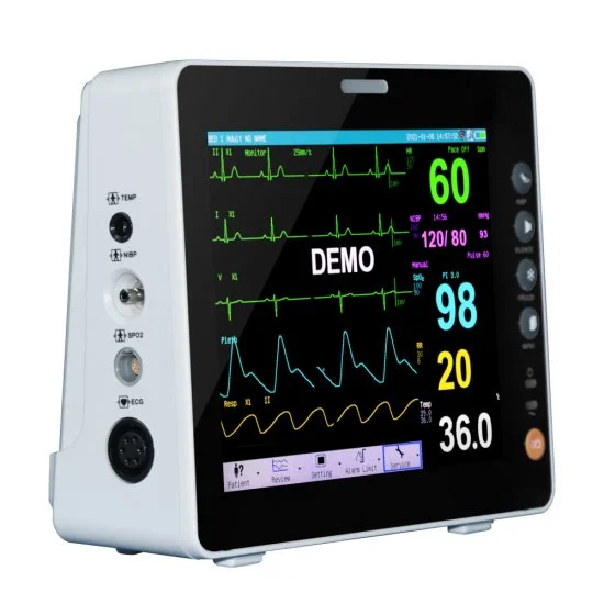 Patient Monitor 8 Inch Multi-parameter Monitor ICU Dental ECG NIBP SPO2 ...