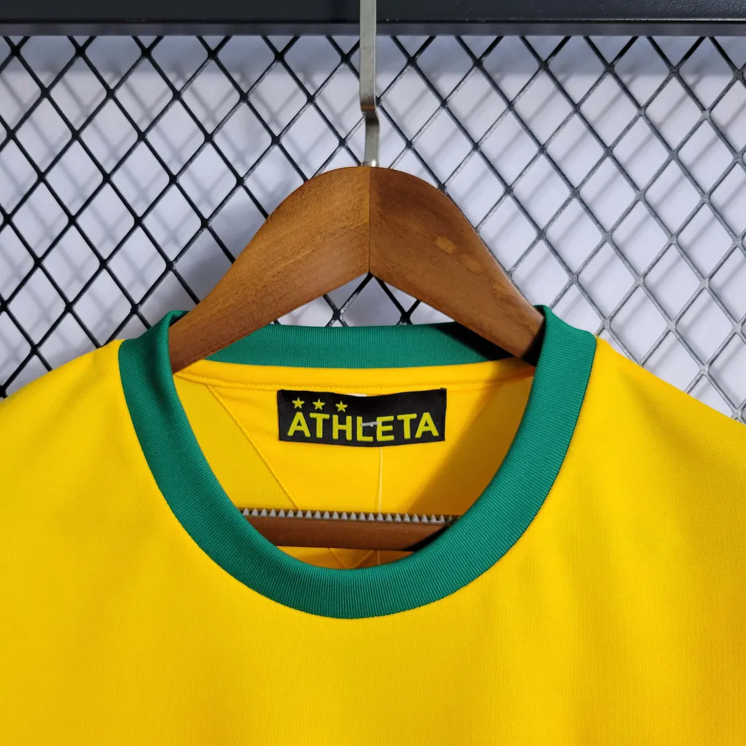 1970 Retro Brazil Home Football Shirt 1:1 Thai Quality-thaifball