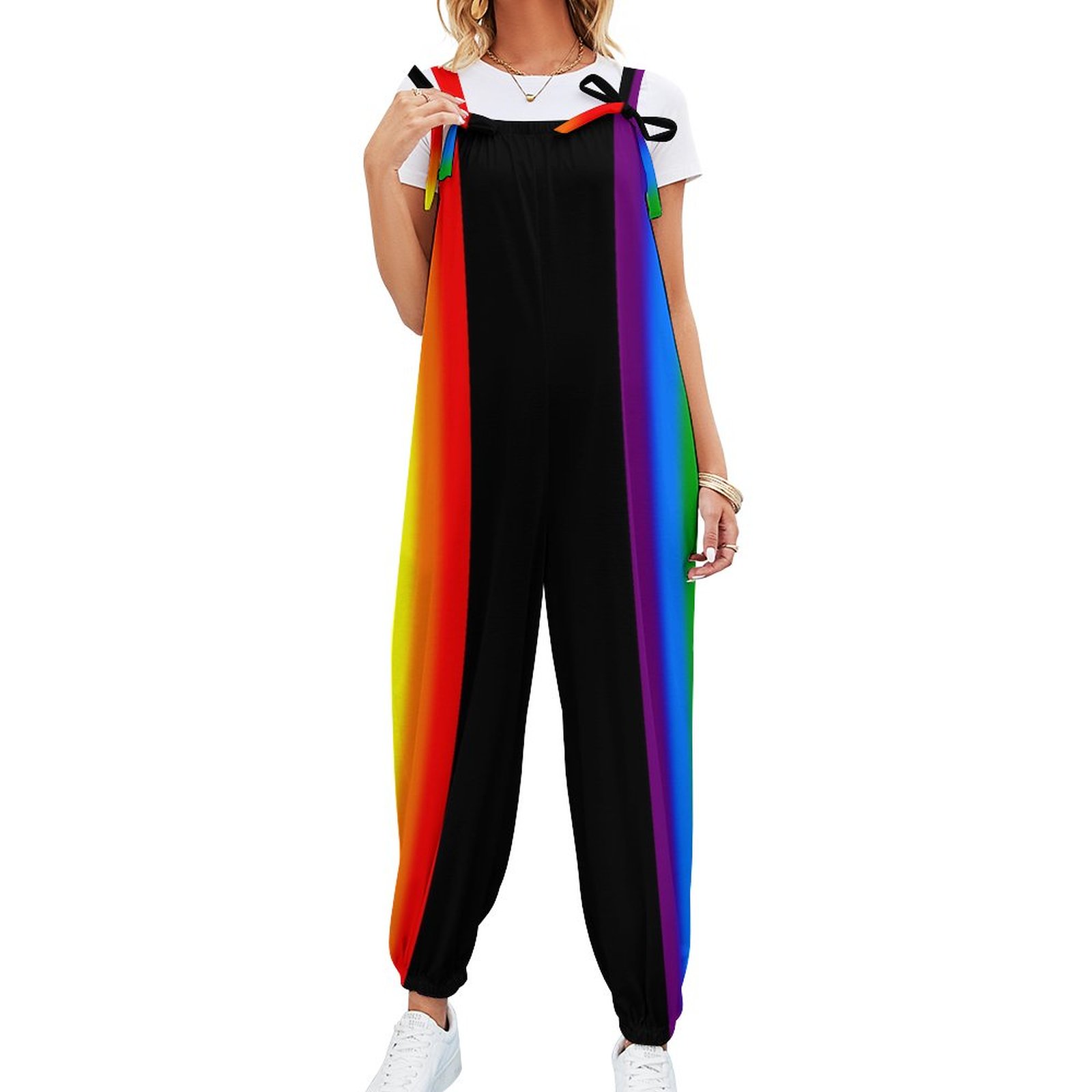 SFNEEWHO Pastel Rainbow Stripes Gay Pride Lgbt Support Boho Vintage ...