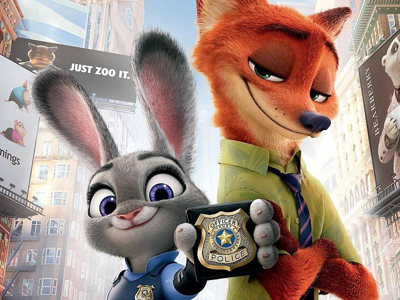 Zootopia Judy and Nick (velvet cloth) Fairy Dust Drills full round ...