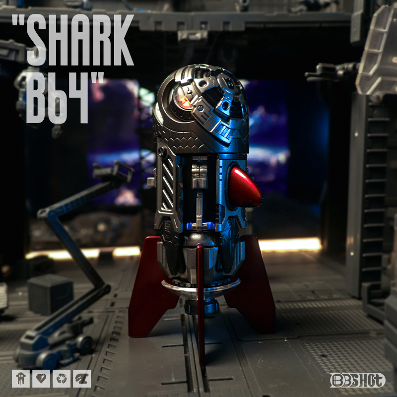 BIN BOY series SHARK B64 figure ornaments