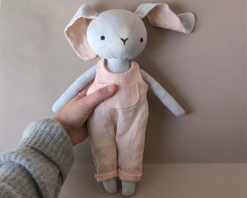 Sweet Little Bunny Doll Templates With Instructions