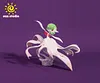 1/20 Scale World Zukan Mega Gardevoir - Pokemon Resin Statue - sun Studio