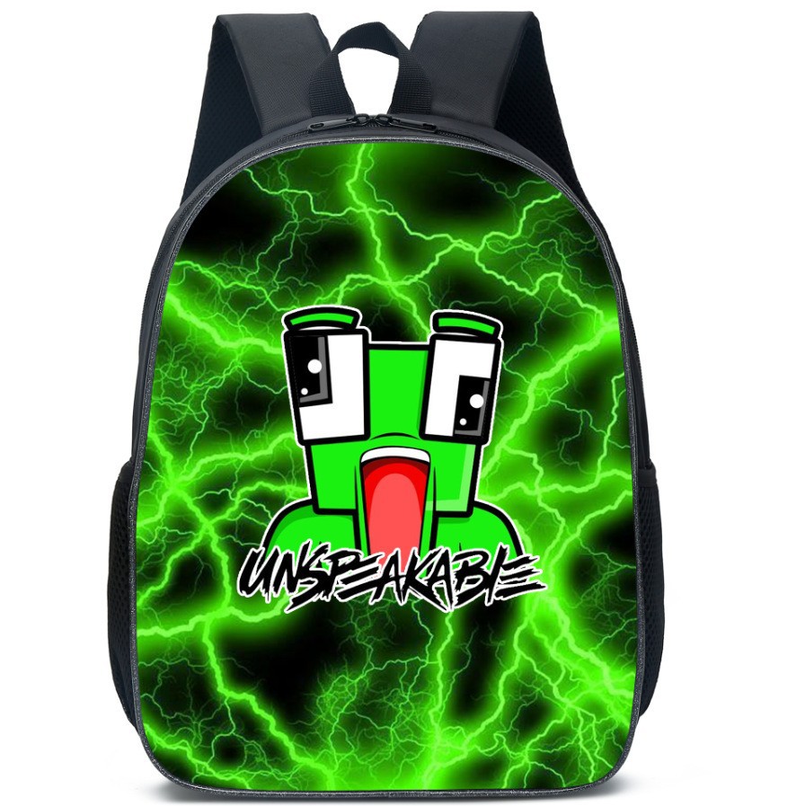Unspeakable Cartoon Backpack Set Backpack Set 16 inch Book Bag Backpack