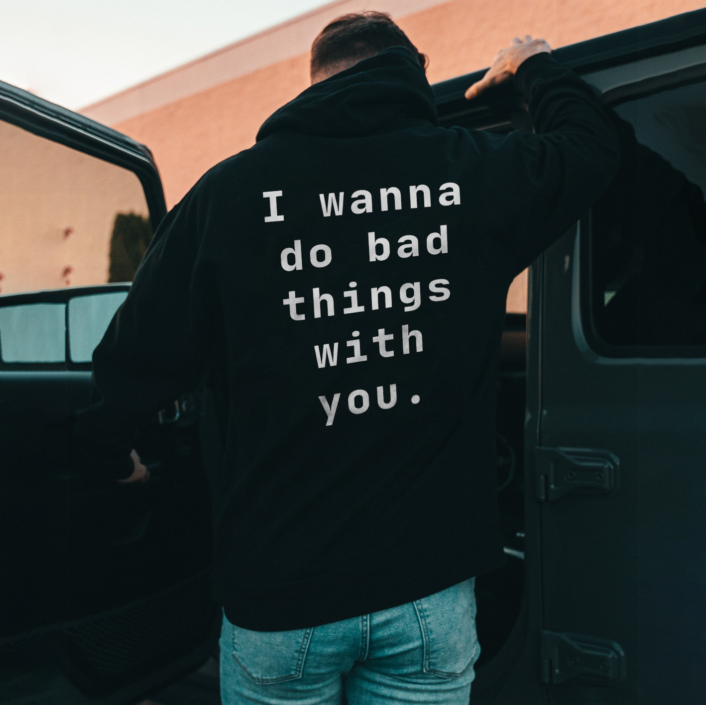 I Wanna Do Bad Things With You Hoodie