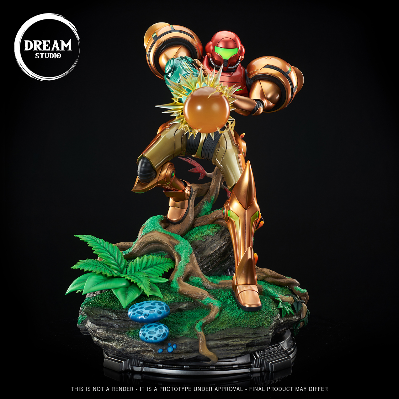 1/4 Scale Samus Aran - Metroid Prime Resin Statue - Dream Studio