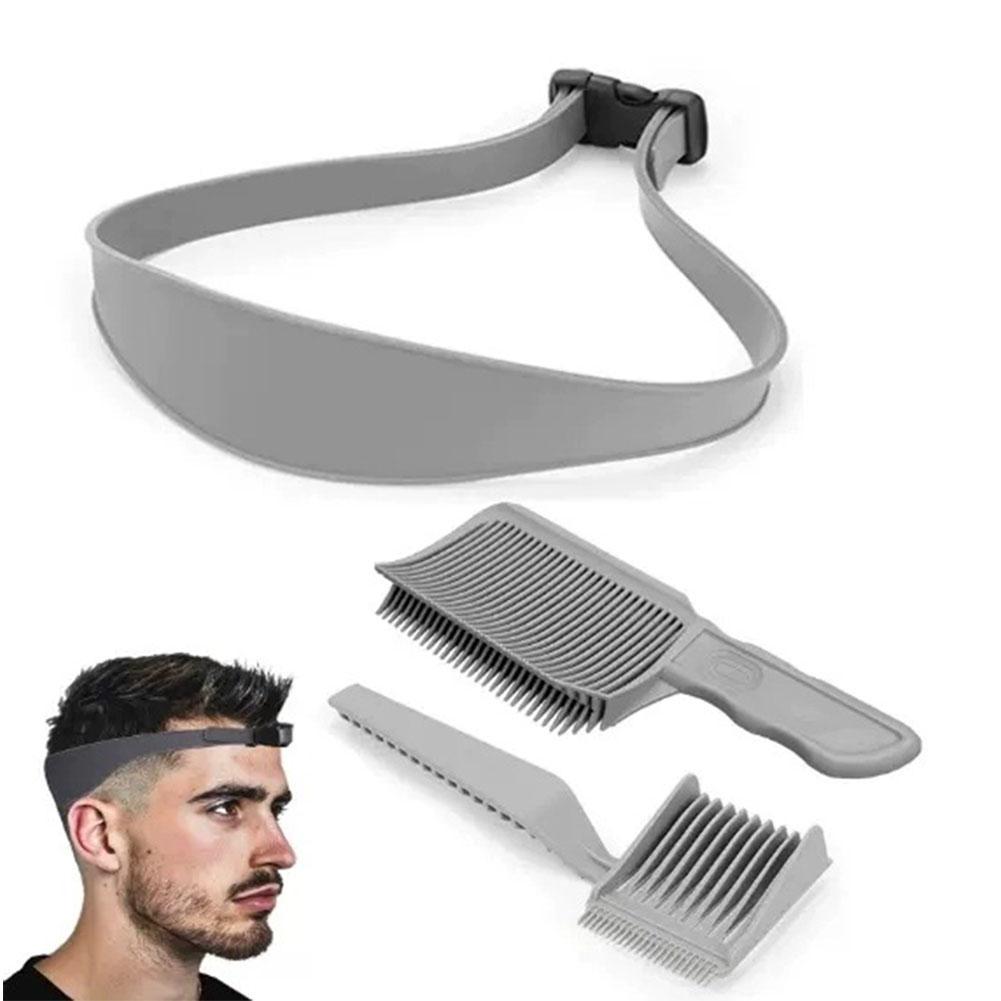 Adjustable Hair Trimming Guide Set Neckline Shaving Template DIY Self ...