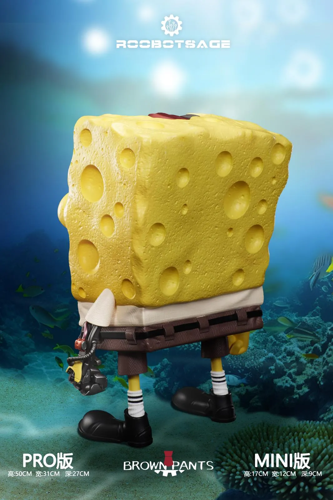Mini & Pro Scale SpongeBob - SpongeBob SquarePants Resin Statue ...