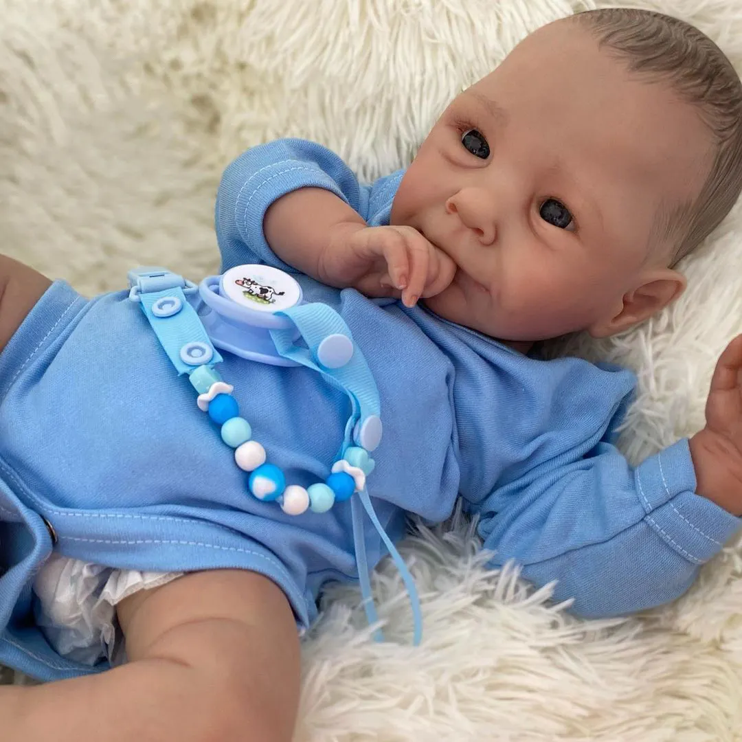 19.5'' Newly Lifelike Reborn Baby Tristan Realistic Fake Baby Toy