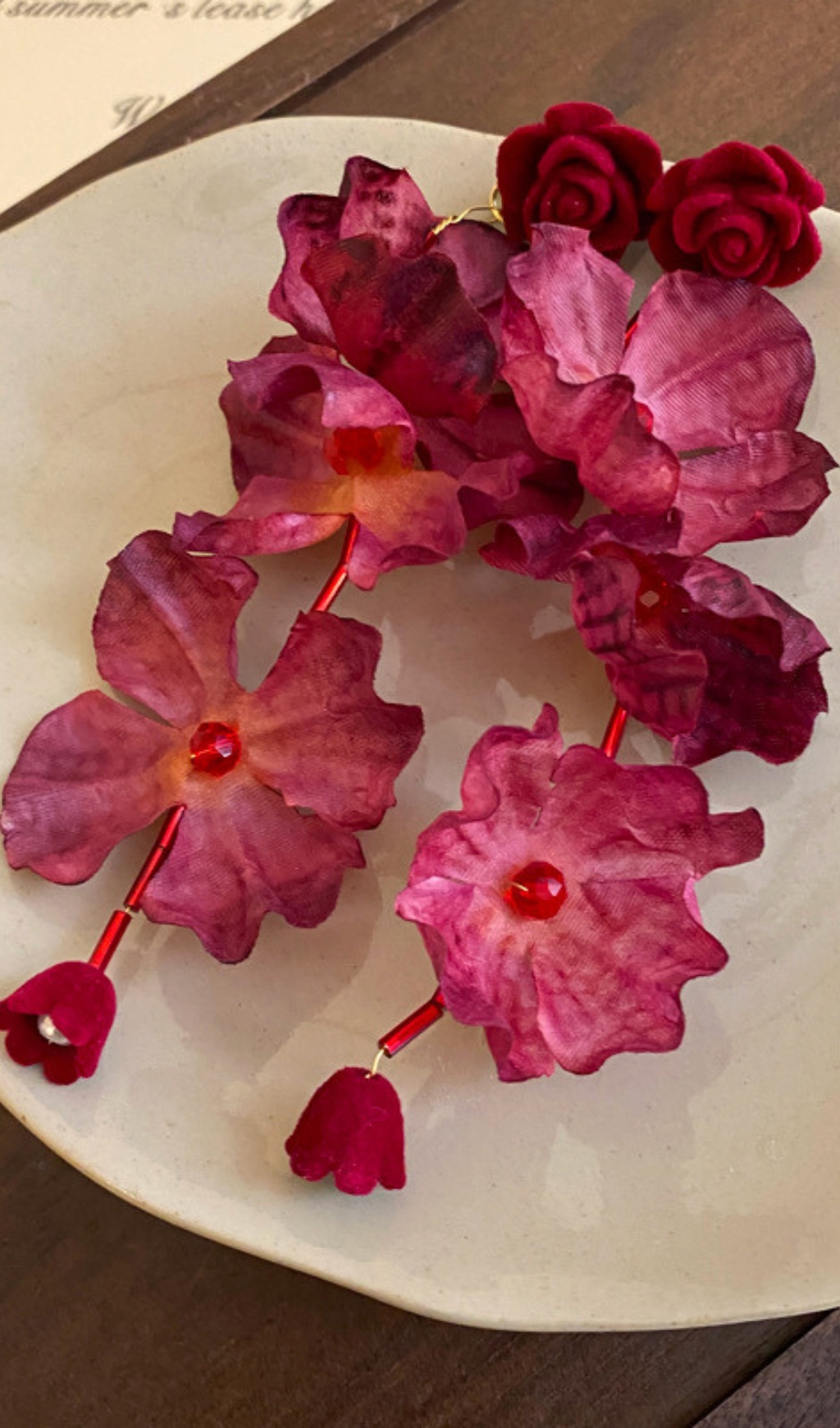 Flowering Girl Women Debbie Flower Earrings