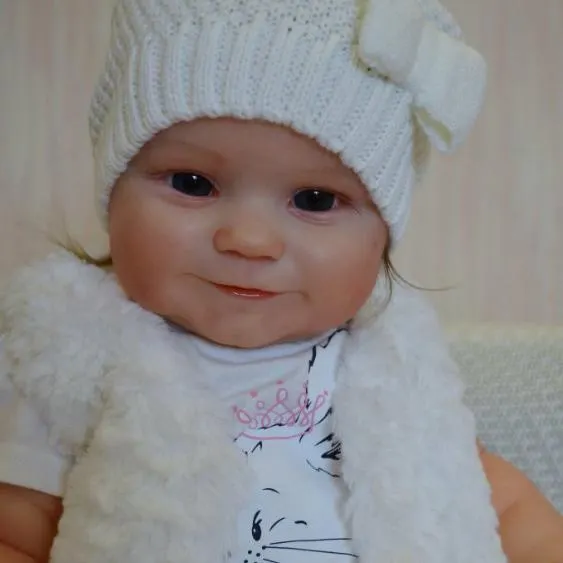 22'' Little Stephanie Cute Reborn Baby Doll -Realistic And Cute