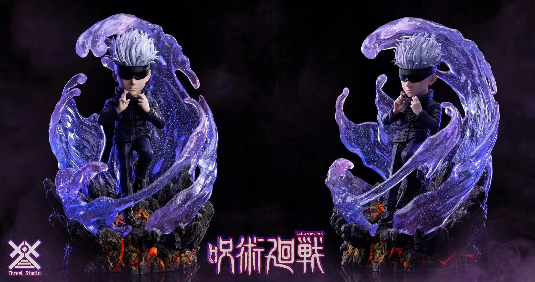 WCF Scale Gojo Satoru with LED - Jujutsu Kaisen Resin Statue - ThreeL ...