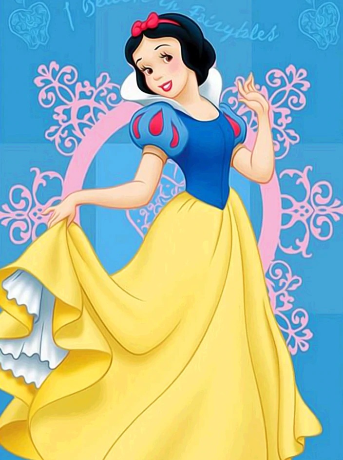 Snow White (velvet cloth) AB drill full round/square diamond painting