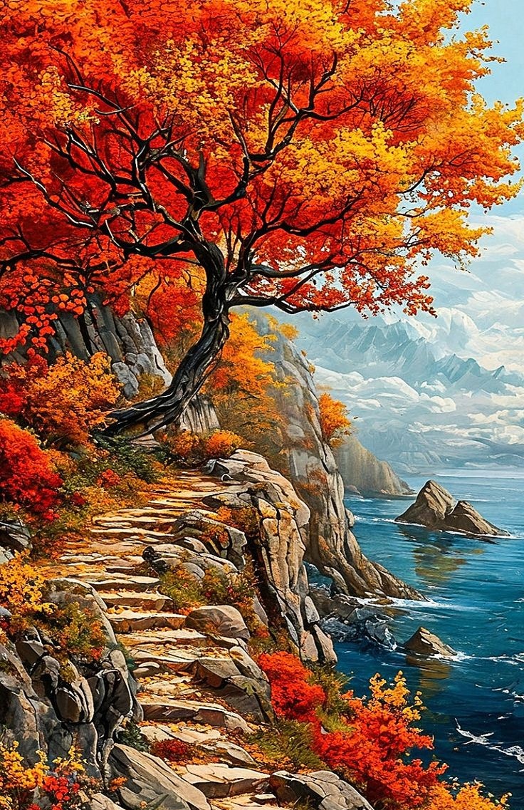 DIY Painting By Numbers | Landscape - 40*70cm