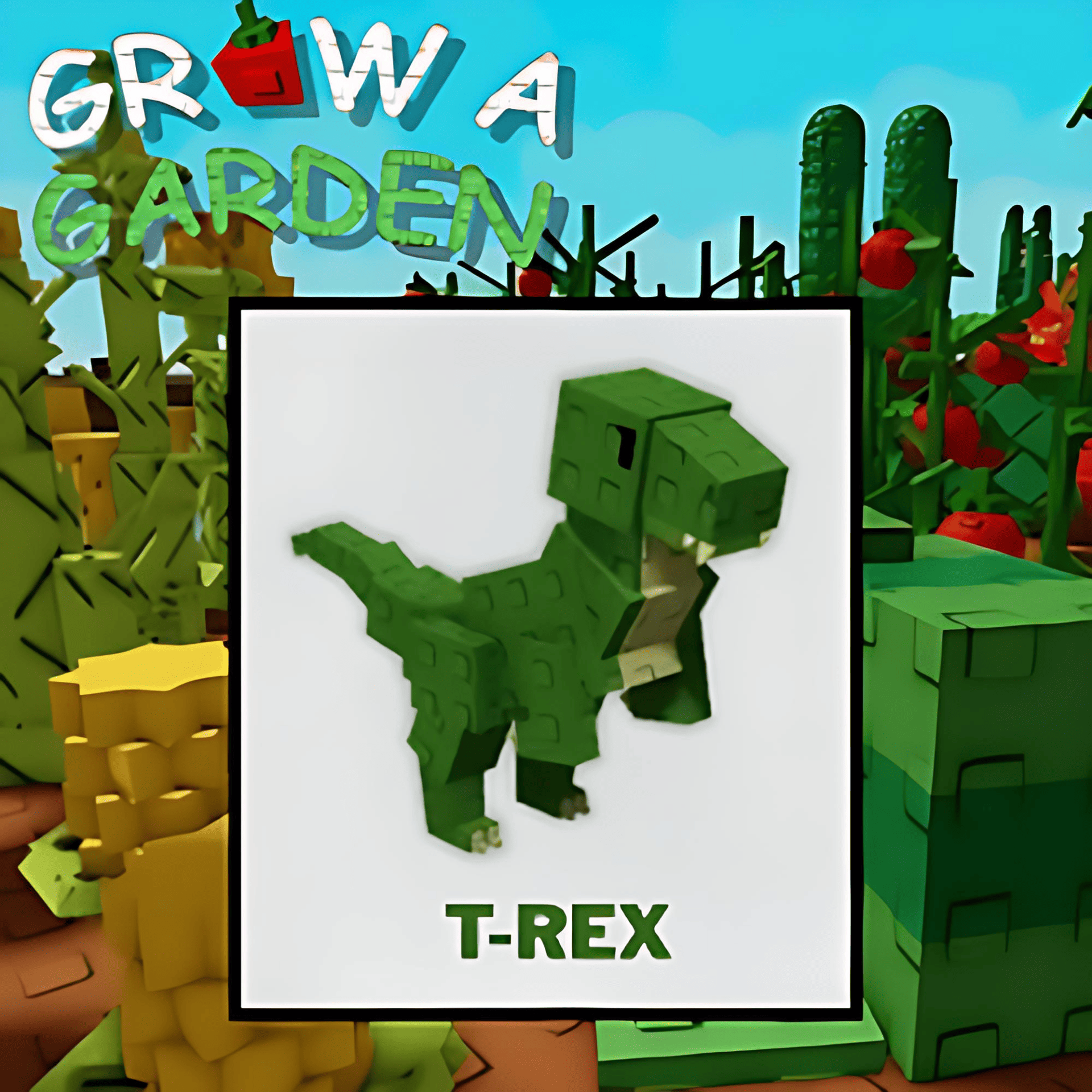 ugshop T-Rex - Grow a Garden(🔥New pet!)