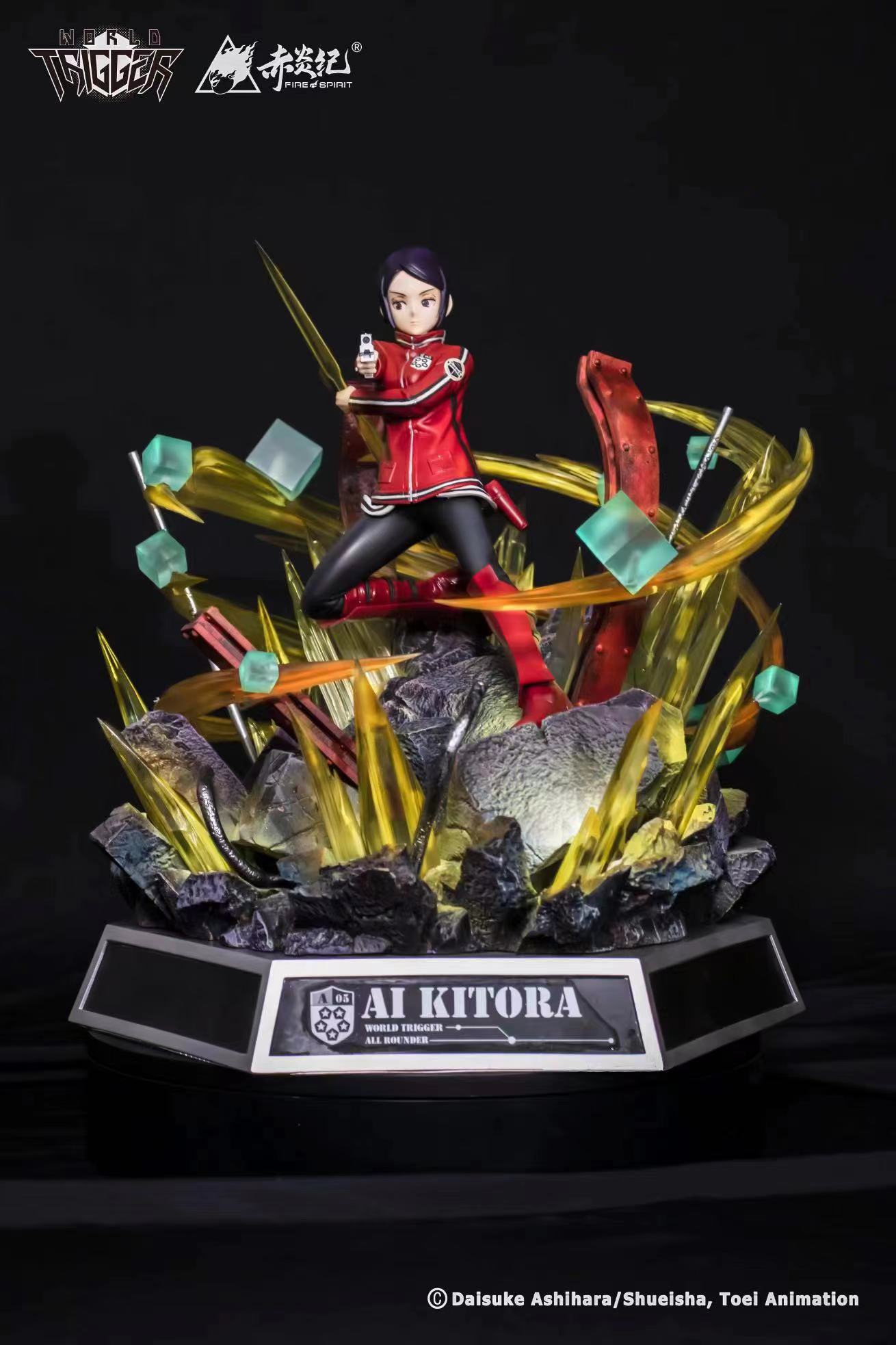 1/6 Scale Licensed Ai Kitora - World Trigger Resin Statue - Fire Spirit ...