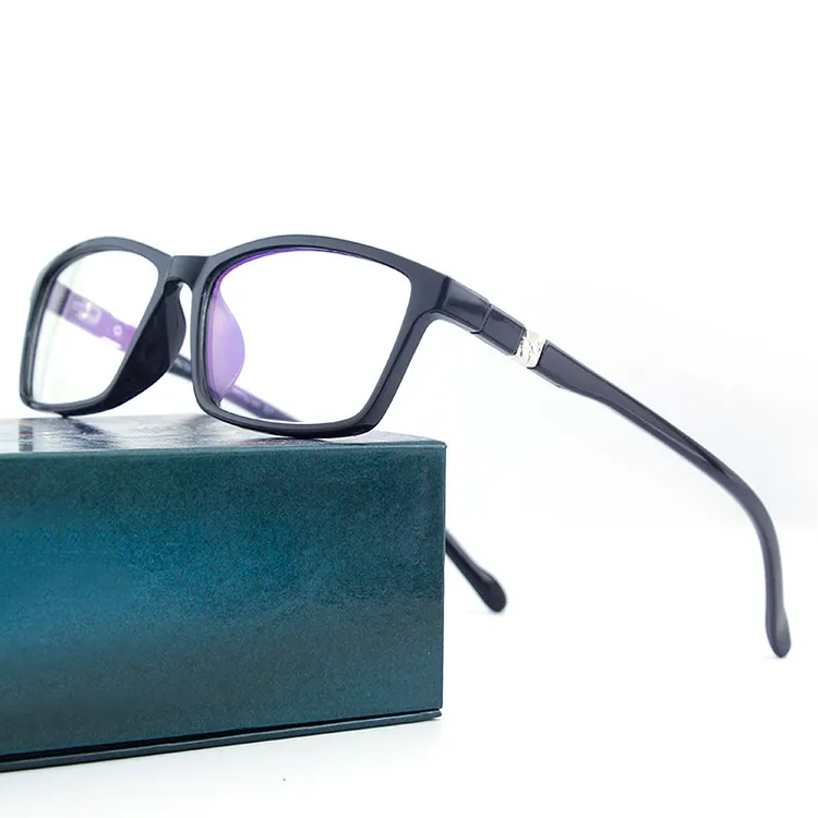 HDCRAFTER TR90 Mens Glasses Frame Computer Eyeglasses Frame with Anti ...