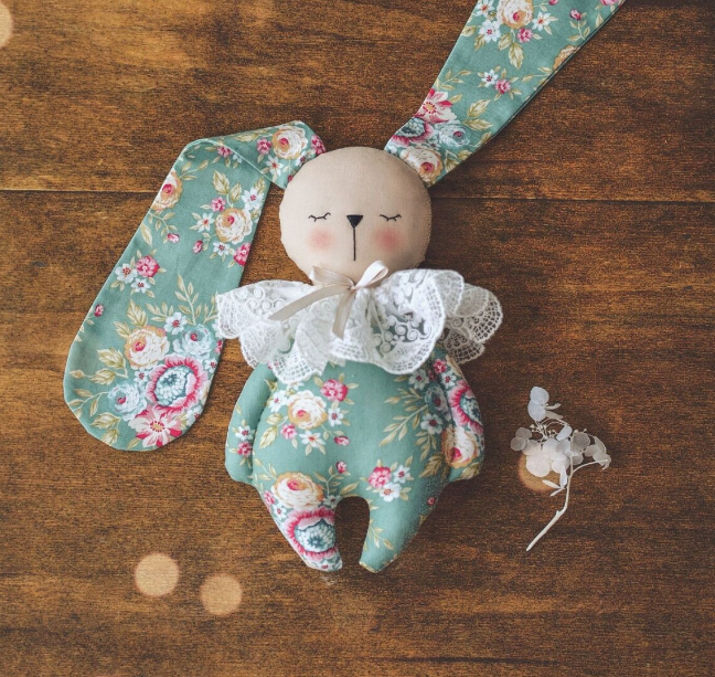 Long-Eared Bunny doll Template + Instructions